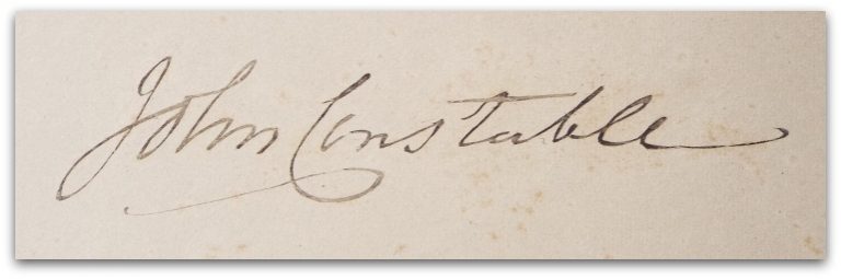 Estimation et cote de John CONSTABLE | Expertise gratuite