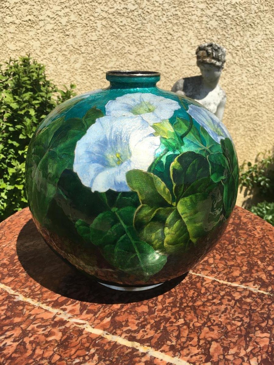 Vase émaillé A. MARTY | Demandez une estimation