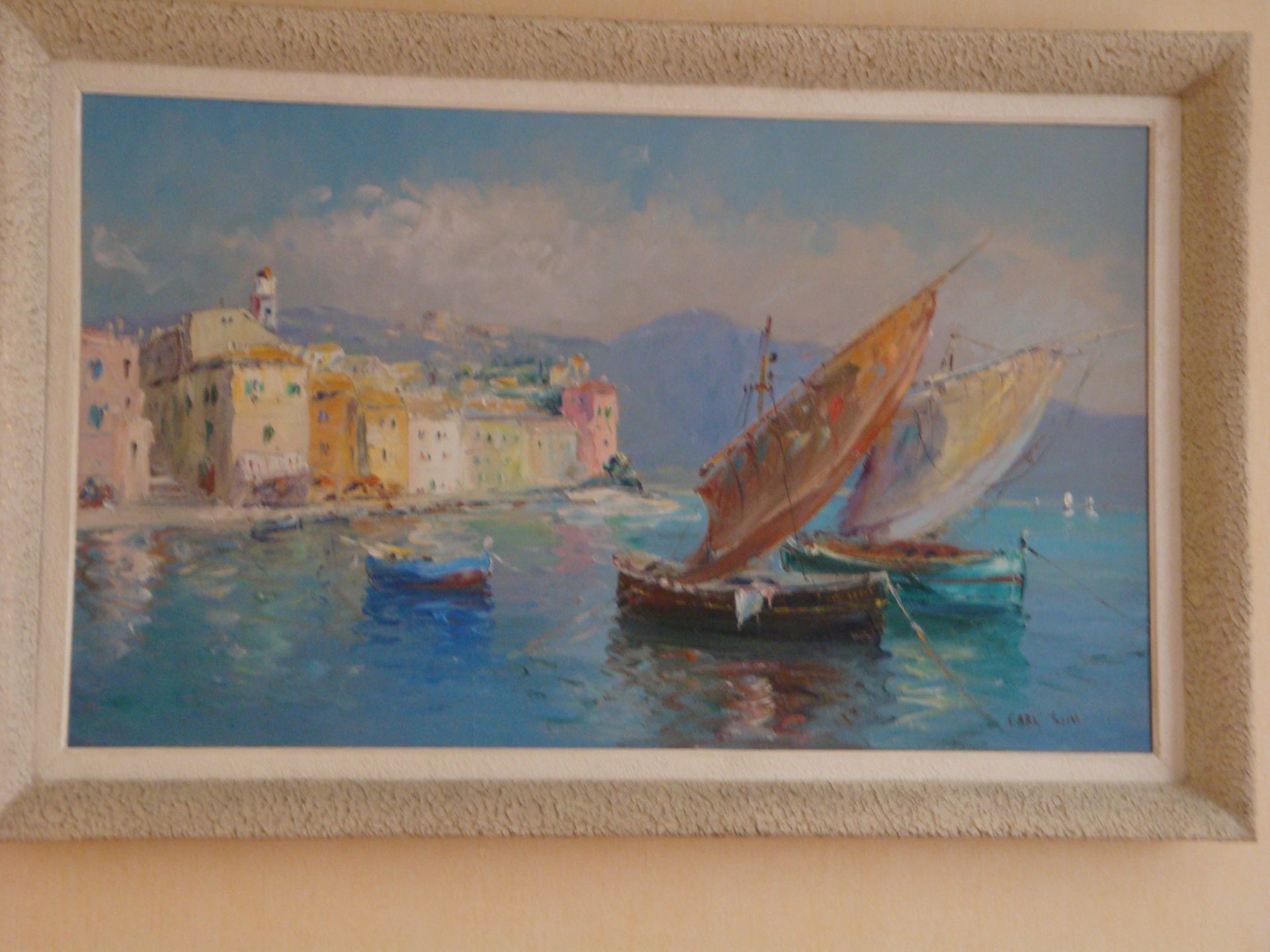 tableau signé carl Sim | Demandez une estimation